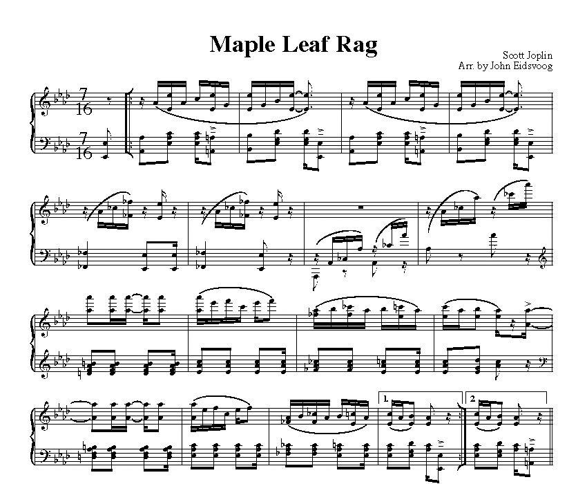maple leaf rag imslp